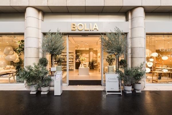 Une troisième adresse parisienne pour Bolia - Offrir International